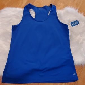 be inspired | Tops | Nwt Bright Blue Tank Xl | Poshmark